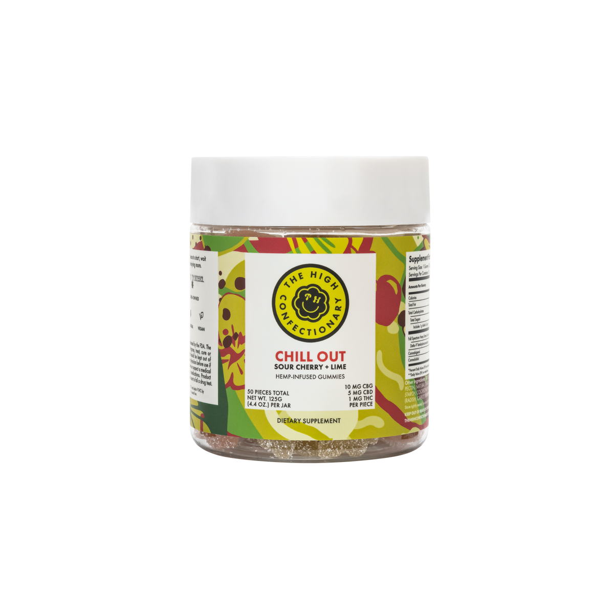 Chill Out Mixed Flavor Gummies – Cherry Lime with CBG, CBD